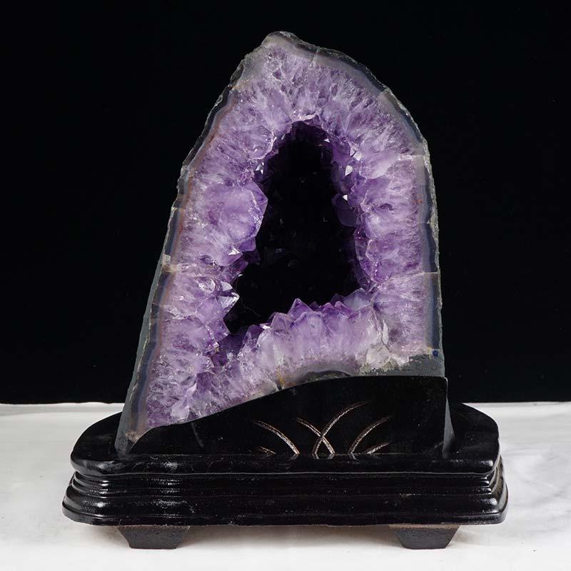 12.2Kg アメジスト ドーム ブラジル産 原石 置物 カペーラ ジオード amethyst 台座付属 一点物 [送料無料] 174-1291 : 174-1291 : 天然石・パワー ...