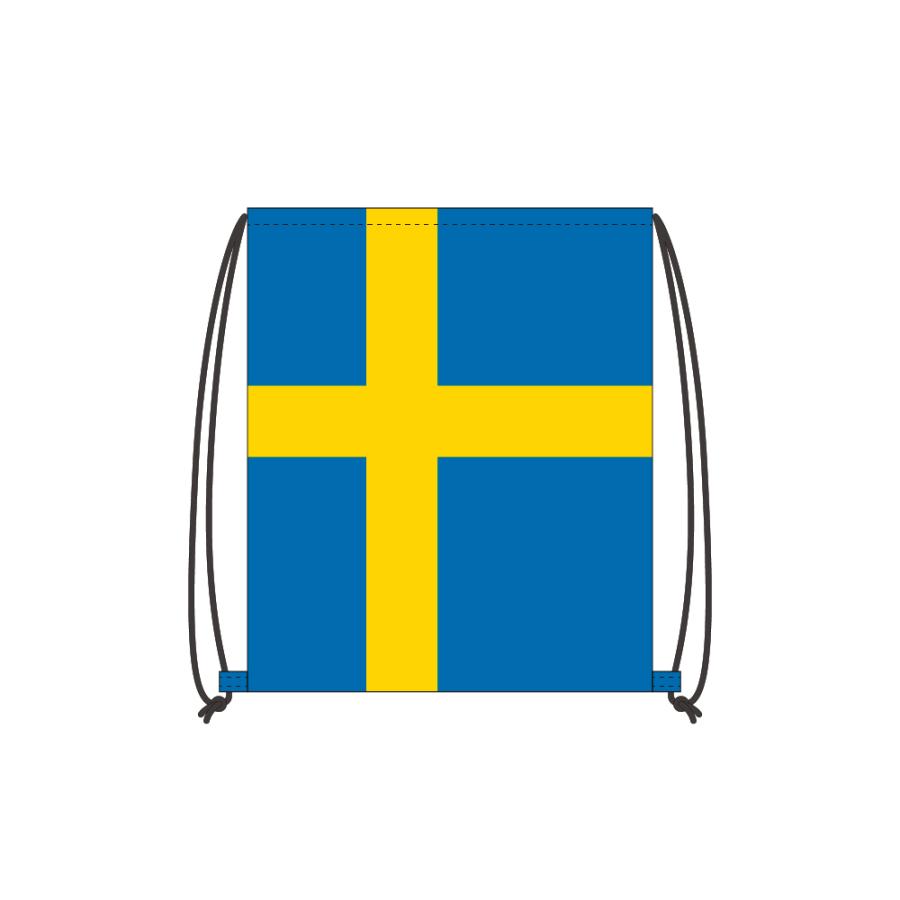 TOSPA ナップザック スウェーデン 国旗柄 リバーシブルデザイン W36×H43cm ポリエステル製 : トスパ世界の国旗販売 Yahoo!店 - 通販 - Yahoo!ショッピング
