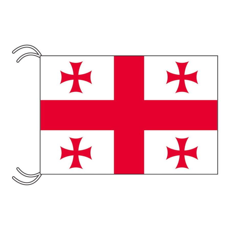 TOSPA ジョージア 旧名 グルジア 国旗 MLサイズ 45×67.5cm テトロン製 日本製 世界の国旗シリーズ : トスパ世界の国旗販売 Yahoo!店 - 通販 - Yahoo!ショッピング