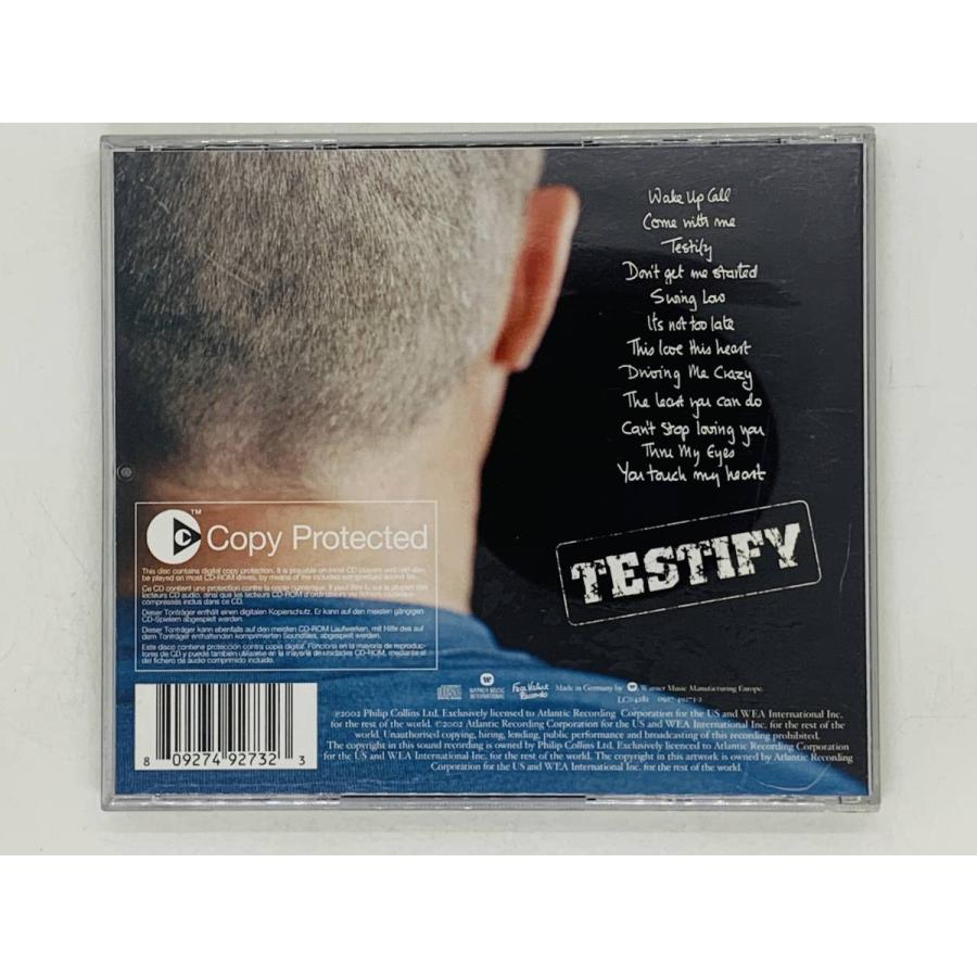 即決CD TESTIFY Phil Collins / フィル・コリンズ テスティファイ Can't Stop Loving You ...