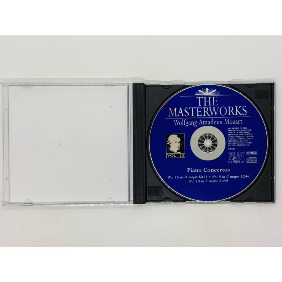 即決CD THE MASTERWORKS Vol.16 Piano concertos Nos.16 8 19 / ピアノコンサート ...
