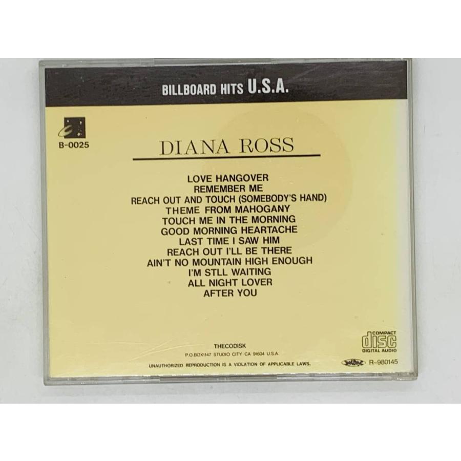即決CD BILLBOARD HITS U.S.A. / DAIANA ROSS ダイアナ・ロス LOVE HANGOVER REMEMBER ME AFTER YOU アルバム Y43 ...