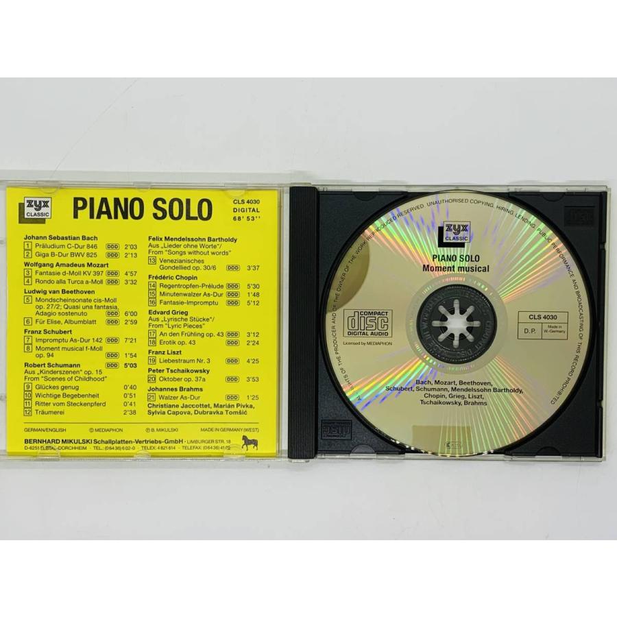 即決CD 西独盤 / PIANO SOLO Moment Musical zyx CLASSIC Christiane Jaccottet ...