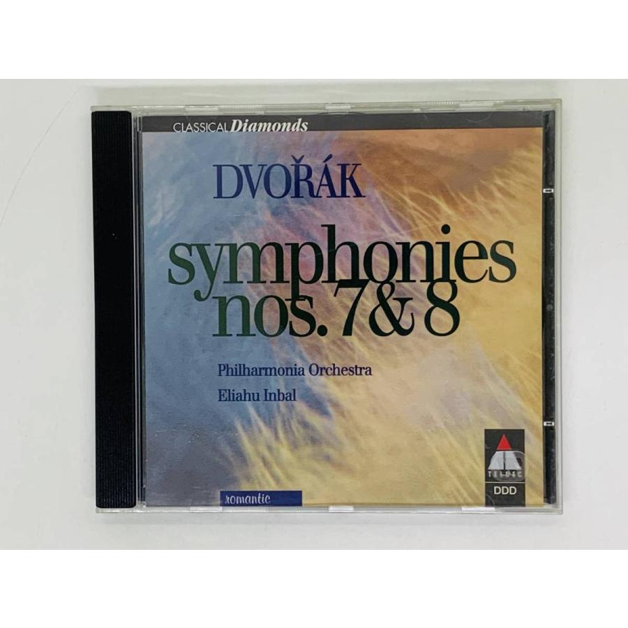 即決CD 独盤 DVORAK SYMPHONIES NOS 7 & 8 / PHILHARMONIA ORCHESTRA INBAL / CLASSICAL Diamonds Y42 ...