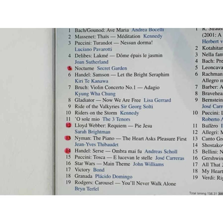 即決2CD CLASSICS 2001 / THE GREATEST ARTISTS ON ONE DOUBLE ALBUM / アルバム ...