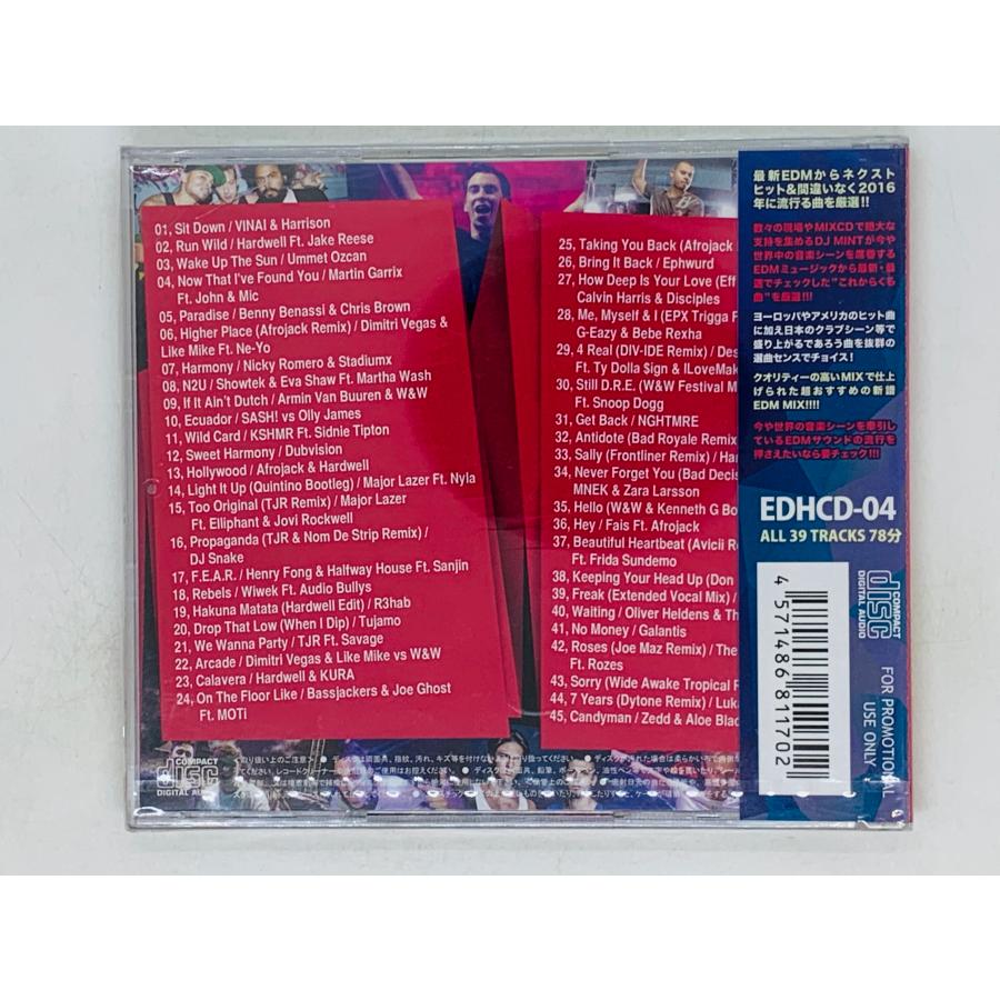 即決CD EDMHITS 2016 MIXED BY DJ MINT / PART 2 / EDMヒットメドレー 未開封 帯付き Y15 ...
