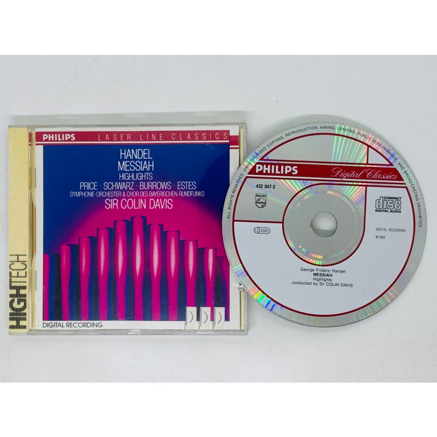 即決CD 西独盤 HANDEL MESSIAH HIGHLIGHTS / DAVIS ヘンデル West Germany Z45 ...