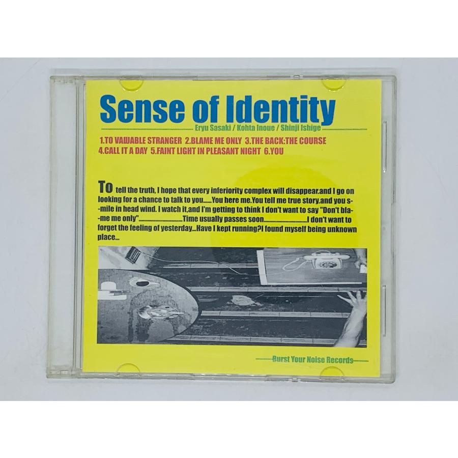 即決CD Sense of Identity , TO VAWABLE STRANGER BLAME ME ONLY / アルバム レア Z51 : TOTAL-CD-SHOP ヤフー店 ...