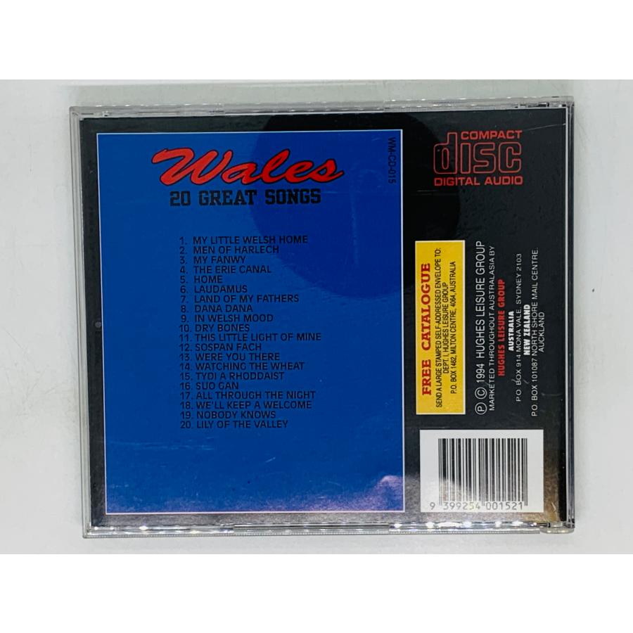 即決CD WALES 20 GREAT SONGS / Welsh Session Singers アルバム U02 : TOTAL-CD-SHOP ヤフー店 - 通販 - Yahoo!ショッピング