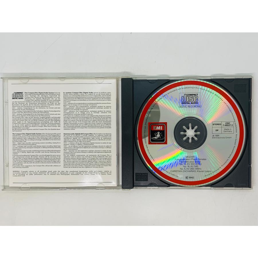 即決CD 西独盤 MOZART PIANO SONATAS K 309 281 331 / ZACHARIAS / モーツァルト ツァハリアス Y11 :CD00171217:TOTAL-CD ...