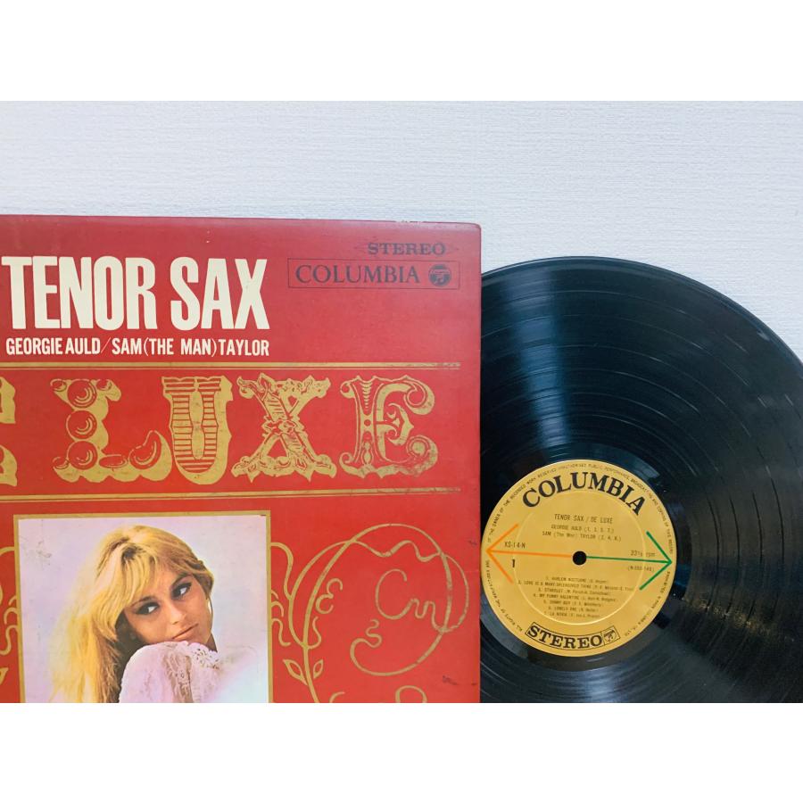 即決LP TENOR SAX DE LUXE / GEORGIE AULD SAM TAYLOR テノールサックス レコード XS-14-N ...