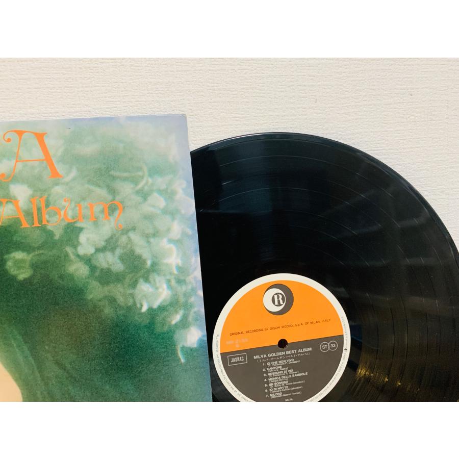 即決LP ミルバ・ゴールデン・ベスト・アルバム / MILVA GOLDEN BEST ALBUM 帯付き レコード MW2153 L17 ...