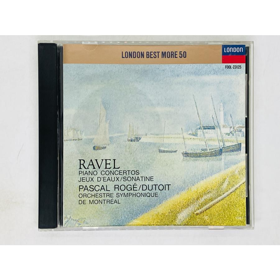 即決CD RAVEL PIANO CONCERTOS / PASCAL ROGE DUTOIT DE MONTREAL FOOL-23125 J05 : TOTAL-CD-SHOP ヤフー店 ...