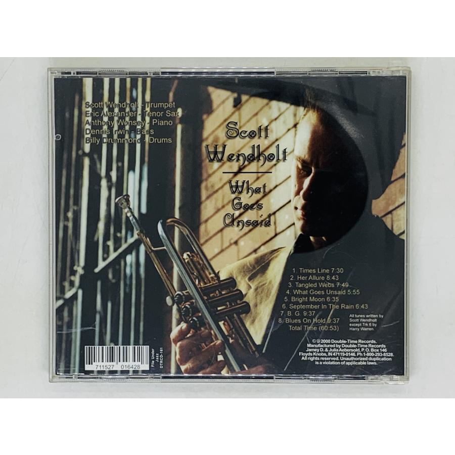 即決CD スコット・ウェンドホルト Scott Wendholt / What Goes Unsaid / JAZZ ジャズ DTRCD ...