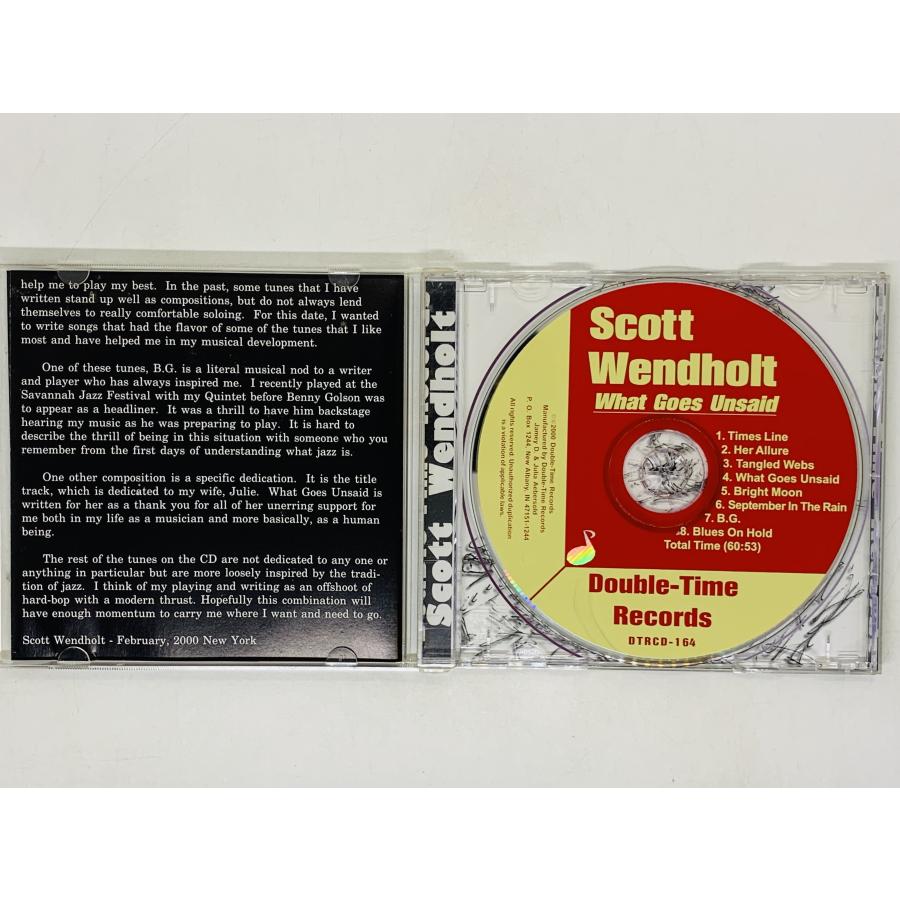 即決CD スコット・ウェンドホルト Scott Wendholt / What Goes Unsaid / JAZZ ジャズ DTRCD ...