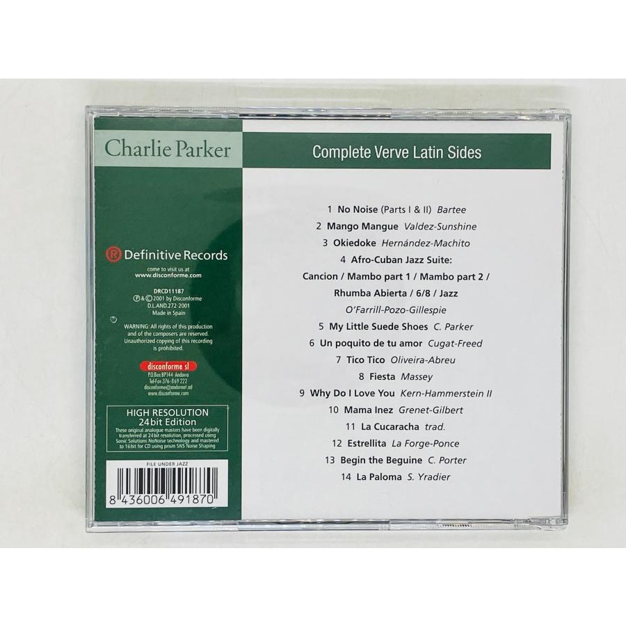 即決CD 24bit Charlie Parker / Complete Verve Latin Sides チャーリーパーカー JAZZ ジャズ DRCD11187 P01 : TOTAL ...