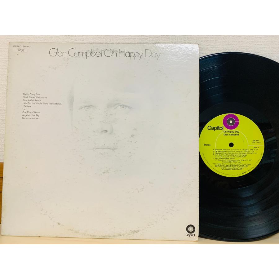 即決LP 米盤 Oh Happy Day Glen Campbell / グレン・キャンベル レコード SW-443 USA L19 : TOTAL-CD-SHOP ヤフー店 - 通販 ...