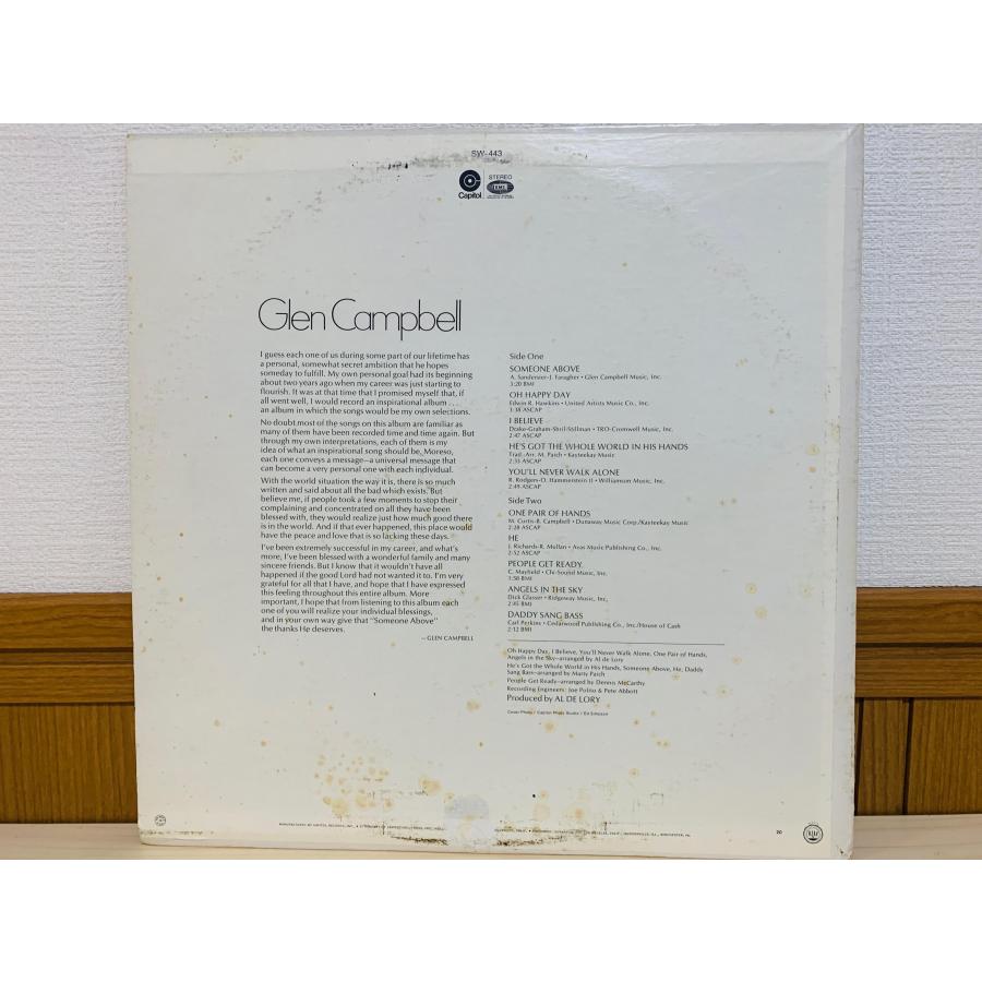 即決LP 米盤 Oh Happy Day Glen Campbell / グレン・キャンベル レコード SW-443 USA L19 : cd00177127 : TOTAL-CD-SHOP ...