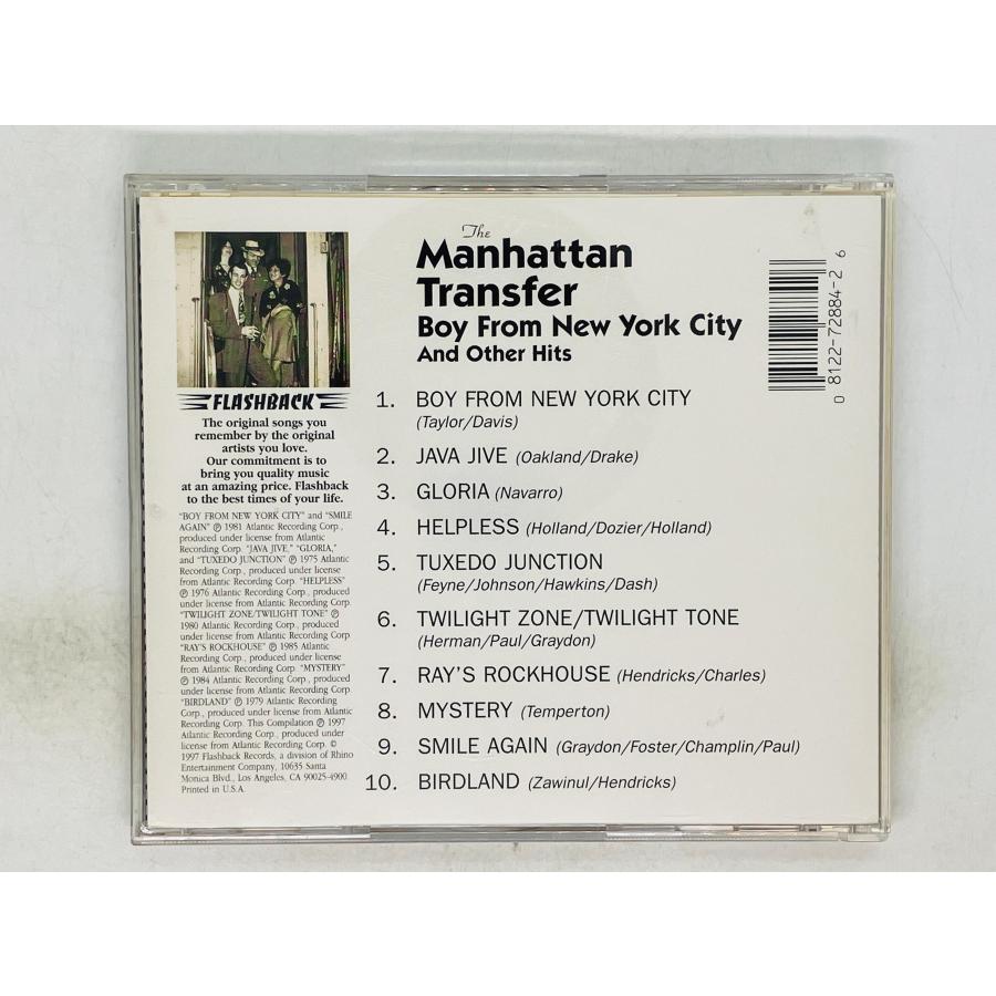 即決CD THE MANHATTAN TRANSFER BOY FROM NEW YORK CITY AND OTHER HITS ...
