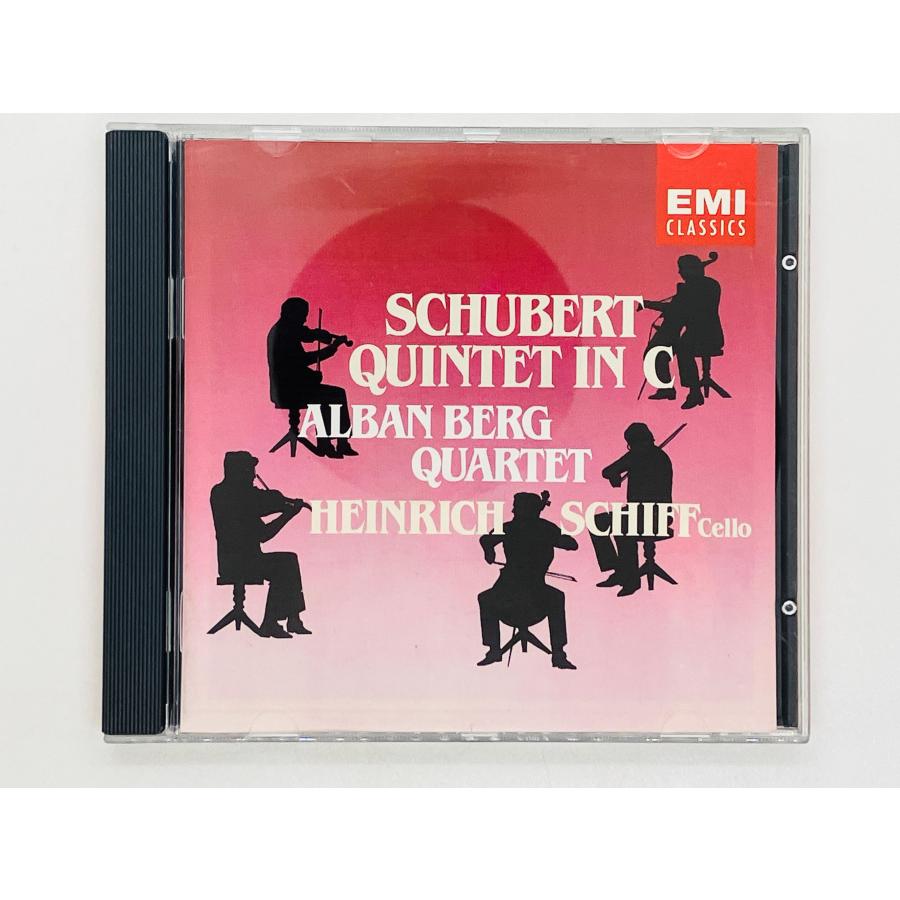 即決CD SCHUBERT / STRING QUINTET D.956 ALBAN BERG QUARTETT H. SCHIFF シューベルト シフ CDC 7 47018 2 Y40 ...