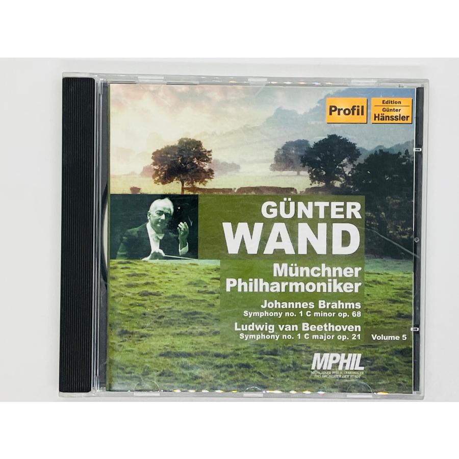 即決CD 独盤 GUNTER WAND / MUNCHNER PHILHARMONIKER Vol.5 BRAHMS , BEETHOVEN ...