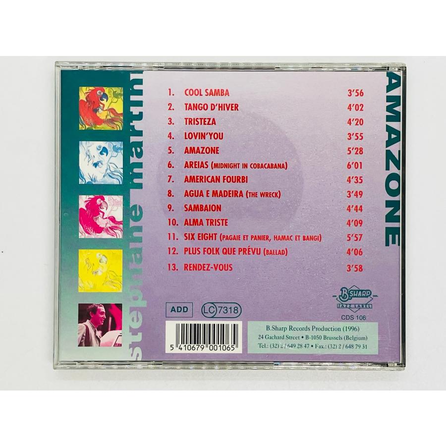 即決CD ベルギー盤 stephane martini amazone / 欧州ギター JAZZ ジャズ made in Belgium B SHARP CDS 106 Z36 : TOTAL ...