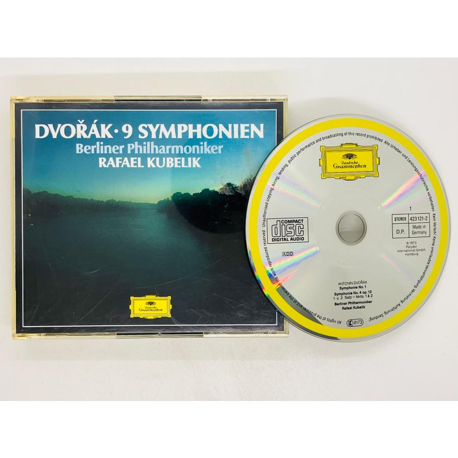 即決2CD 独盤 DVORAK SYMPHONIEN NR NO 1 2 & 4 KUBELIK / ドヴォルザーク 交響曲第1番 第2番 クーベリック 423 120-2 Germany ...