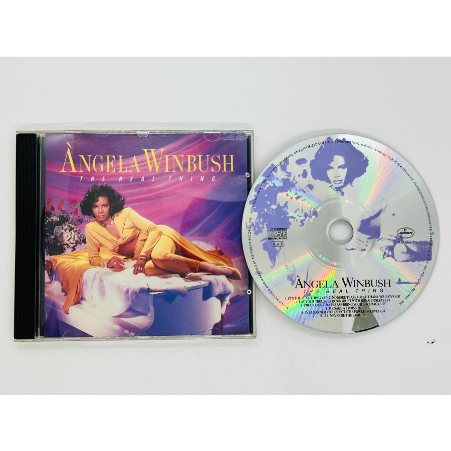 即決CD Angela Winbush アンジェラ・ウィンブッシュ : The Real Thing リアル・シング 蒸着仕様 MERCURY ...