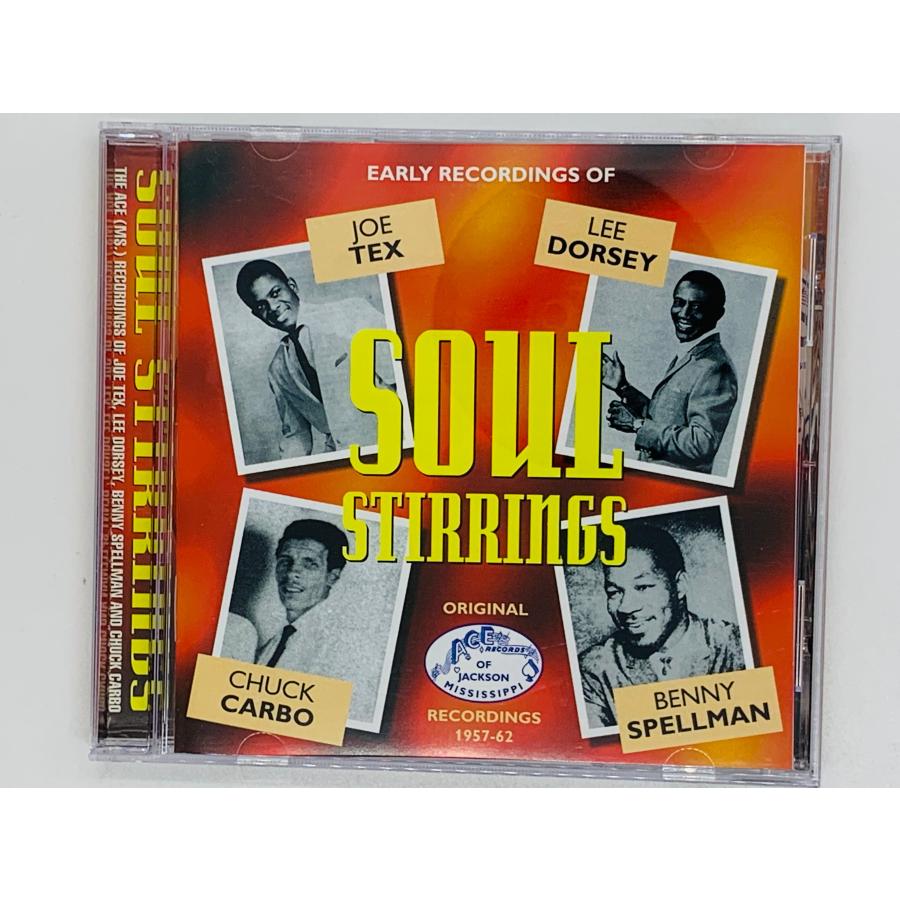 即決CD SOUL STIRRINGS / The Ace Recordings Of Joe Tex, Lee Dorsey, Benny Spellman And Chuck Carbo ...