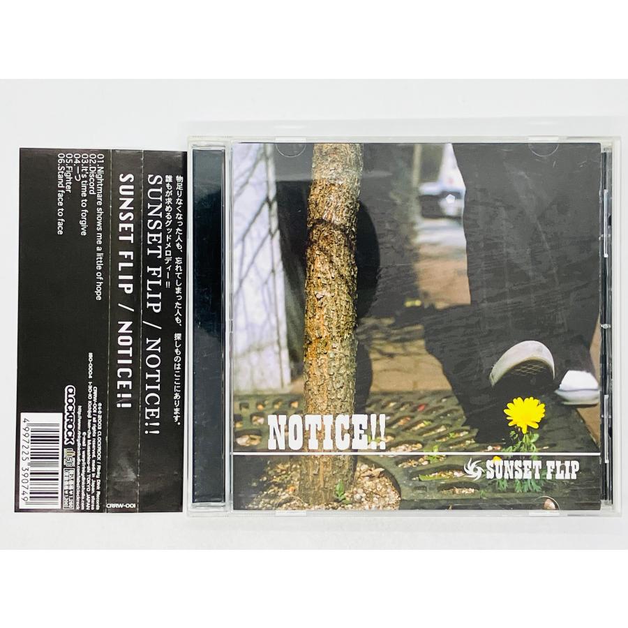 即決CD SUNSET FLIP NOTICE / 帯付き Y50 : TOTAL-CD-SHOP ヤフー店 - 通販 - Yahoo!ショッピング