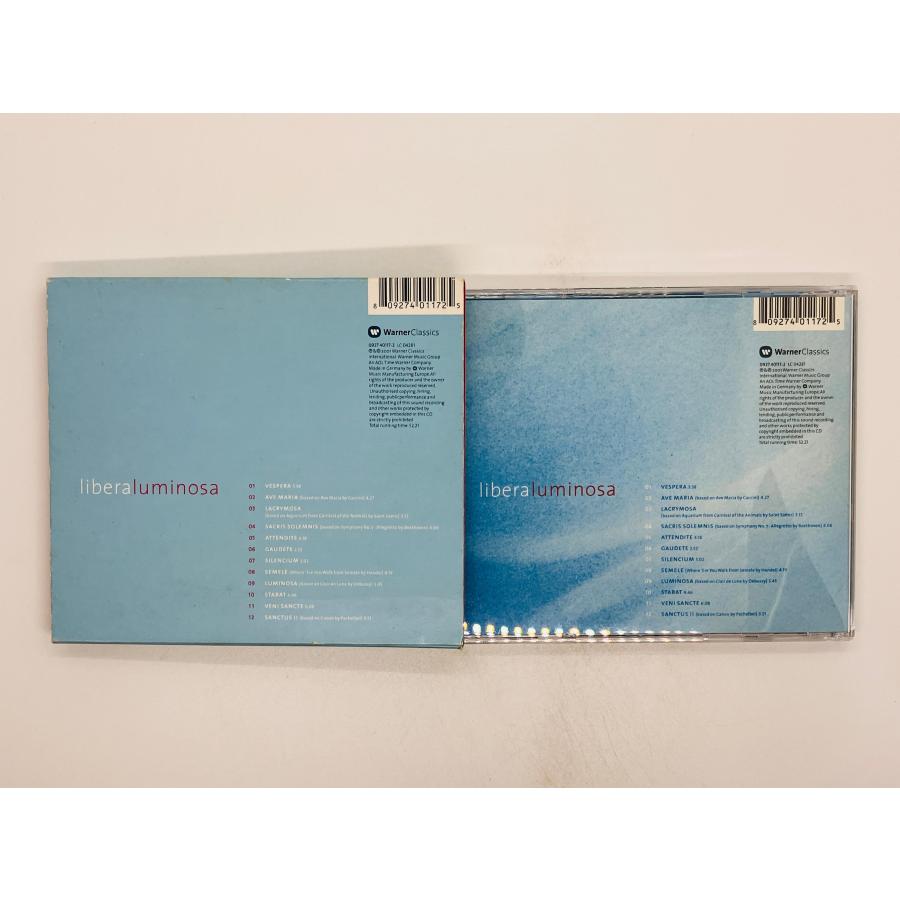 即決CD Libera (リベラ コーラスグループ) :「Luminosa」 アヴェ・マリア、夕べの祈り スリーブ付き Z31 : TOTAL ...