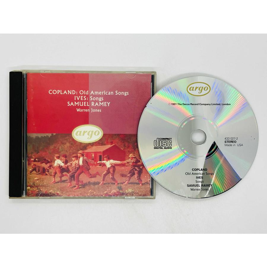 即決CD サミュエル・レイミー コープランド アメリカの古い歌 第1〜2集 / アイヴス：歌曲集 COPLAND IVES SONGS SAMUEL RAMEY Z59 : TOTAL-CD ...