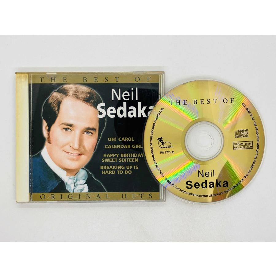 即決ゴールドCD THE BEST OF NEIL SEDAKA / ベスト・オブ・ニール・セダカ GOLD DISC PA 777/2 ...