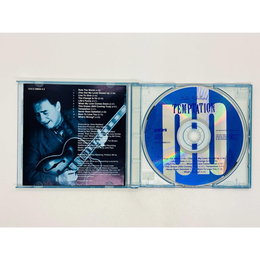 即決CD DUKE ROBILLARD TEMPTATION / デューク・ロビラード . 7243 8 39652 2 9 Y14 ...