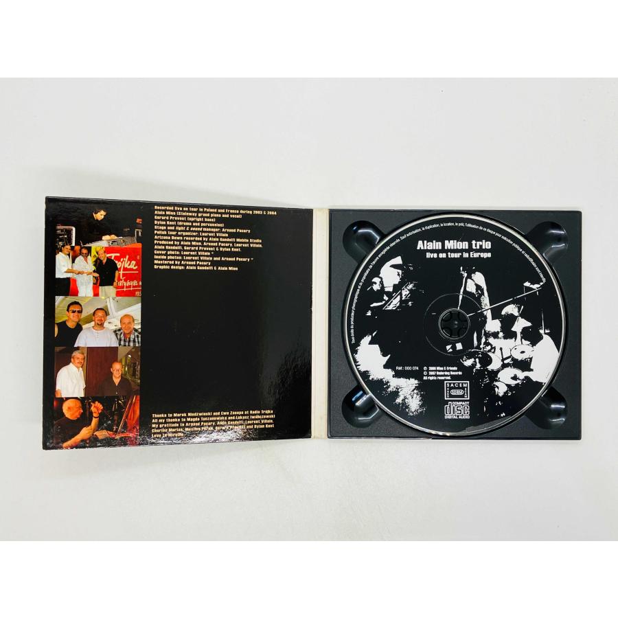 即決CD Alain Mion Trio / Live on tour in Europe ピアノ・トリオ ヨーロッパ・ツアー デジパック仕様 ...