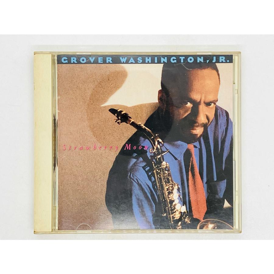 即決CD 旧規格 グローバー・ワシントンJr.「 ストロベリー・ムーン」 Grover Washington Jr. / Strawberry Moon 32DP 845 Y38 ...