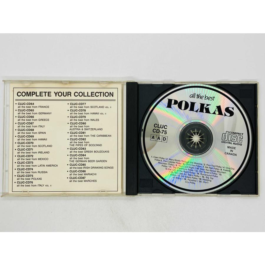 即決CD all the best POLKAS / ポルカ 20 POLKA FAVORITES オクセン・ポルカ オイラ・オイラ・ポルカ ...