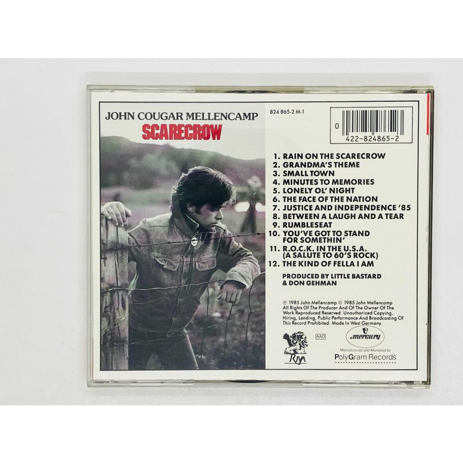 即決CD 西独盤 JOHN COUGAR MELLENCAMP / SCARECROW ジョン・クーガー・メレンキャンプ スケアクロウ West Germany 824 865-2 S02 ...