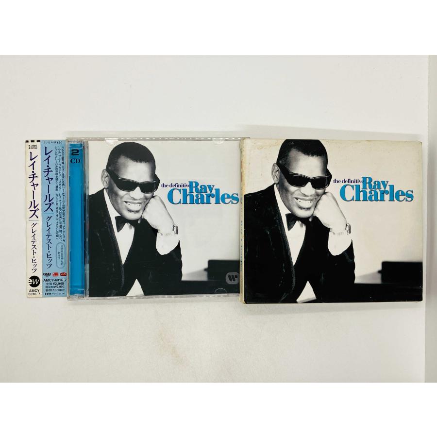 即決2CD Ray Charles / the definitive / レイ・チャールズ / グレイテスト・ヒッツ スリーブ付き AMCY ...