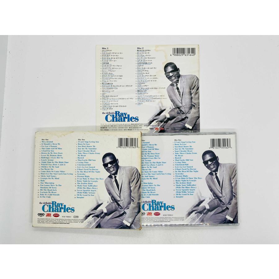 即決2CD Ray Charles / the definitive / レイ・チャールズ / グレイテスト・ヒッツ スリーブ付き AMCY ...
