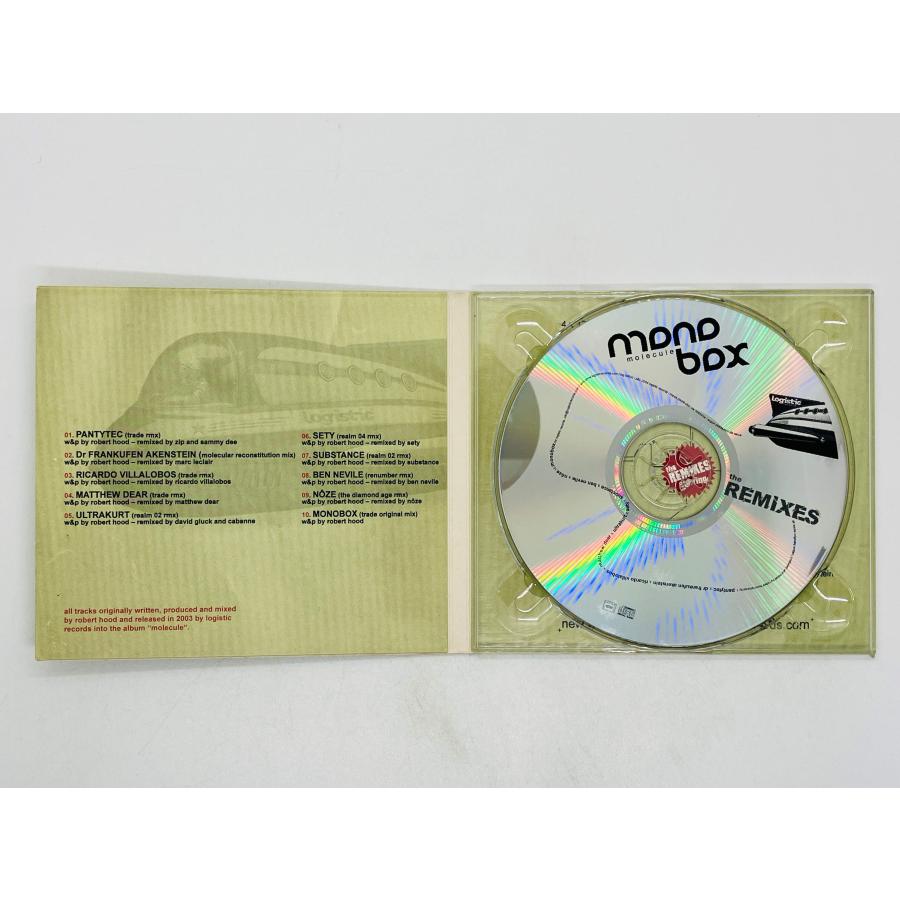 即決CD MONOBOX MOLECULE the remixes / Villalobos Akufen Robert Hood LOG40CD X39 : TOTAL-CD-SHOP ...