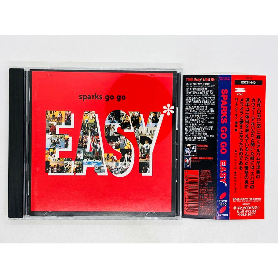 即決CD SPARKS GO スパークスゴーゴー / EASY イージー 帯付き ESCB-1440 X02 : TOTAL-CD-SHOP ヤフー店 - 通販 - Yahoo!ショッピング