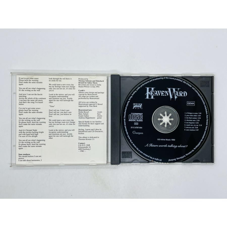 即決CD HEAVENWARD / A FUTURE WORTH TALKING ABOUT? ヘブン・ウォード 55G-8787-004 ...
