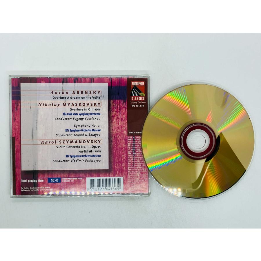 即決ゴールドCD ARENSKY・MYASKOVSKY・SZYMANOVSKY / GOLD DISC APL 101.534 Y03 ...