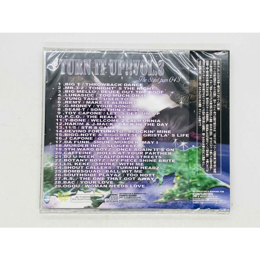 即決CD 未開封 TURN IT UP VOL.3 / THE STREET FROM 043 帯付き SR-W005 Z36 : TOTAL-CD-SHOP ヤフー店 - 通販 ...