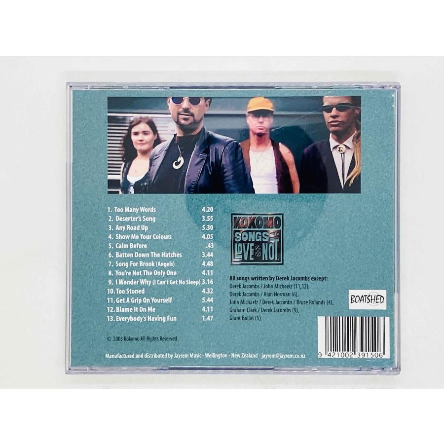 即決CD KOKOMO / SONGS OF LOVE AND NOT BRPCD006 R02 : TOTAL-CD-SHOP ヤフー店 - 通販 - Yahoo!ショッピング