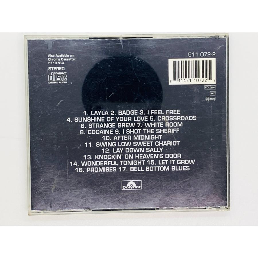 即決CD ERIC Clapton / The Best Of CLAPTON POLYDOR RECORDS エリック・クラプトン 511 ...