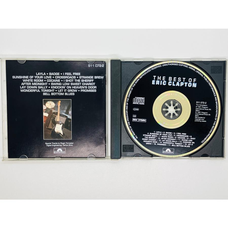 即決CD ERIC Clapton / The Best Of CLAPTON POLYDOR RECORDS エリック・クラプトン 511 ...