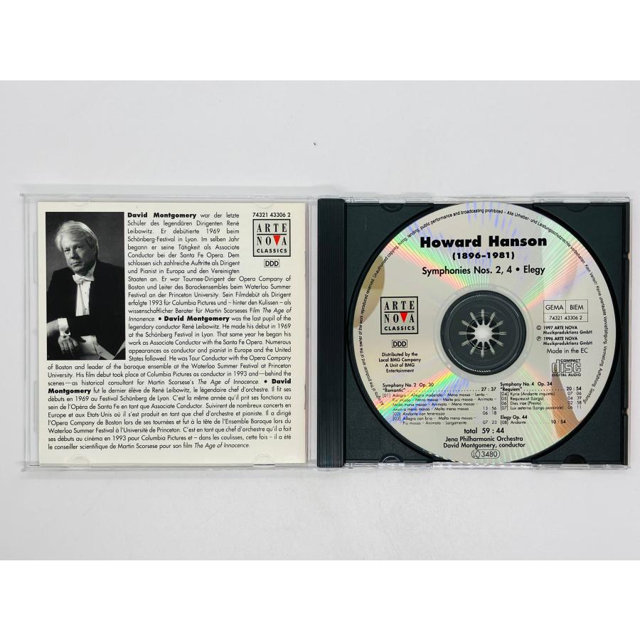 即決CD Howard Hanson Symphonies Nos 2 4 Elegy / Jena Philharmonic ...
