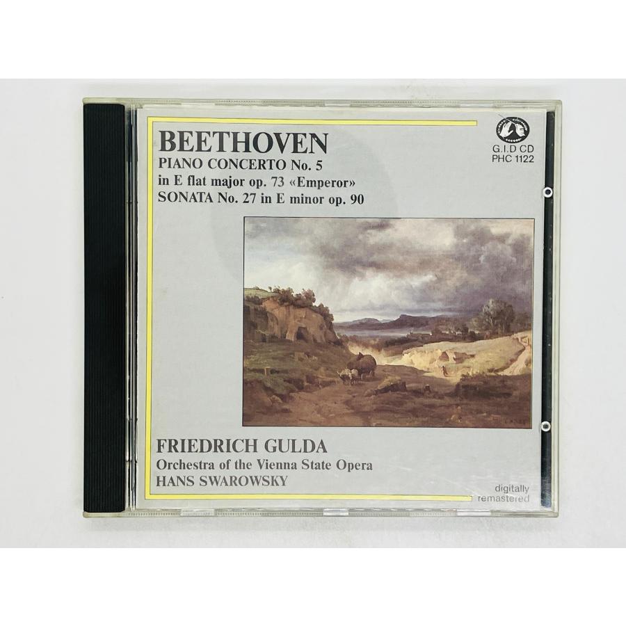 即決CD BEETHOVEN PIANO CONCERTO No.5 / FRIEDRICH GULDA SWAROWSKY PHC1122 Z17 : TOTAL-CD-SHOP ヤフー店 ...